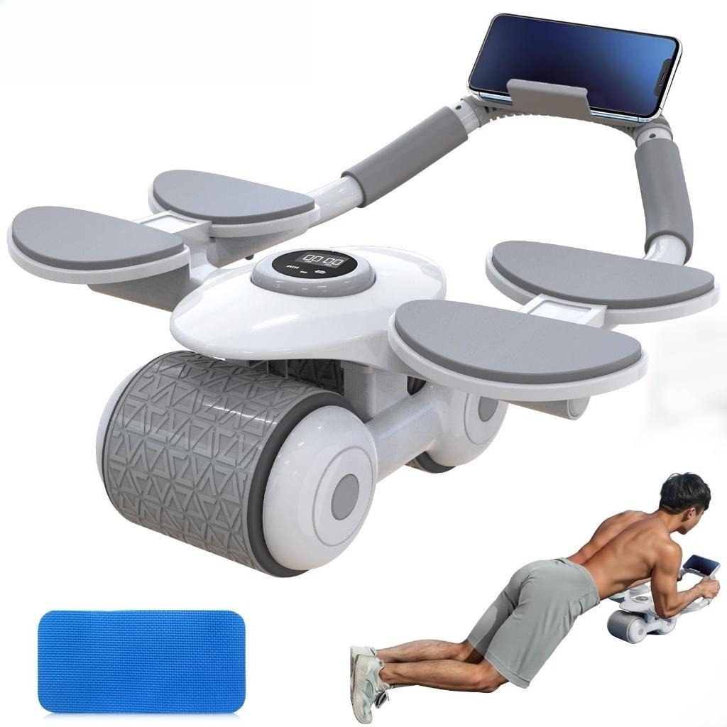 Abdominal Roller Wheel Automatic Rebound Abdominal Wheel with Elbow ...
