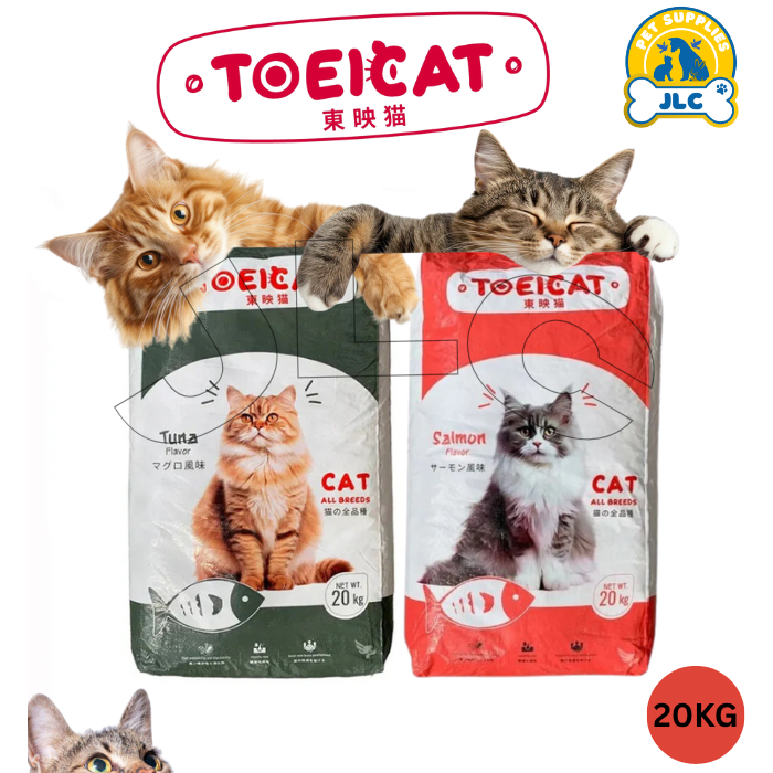 20KG ToeiCat All Stages Adult Kitten Salmon Tuna Flavor Dry Cat Food ...
