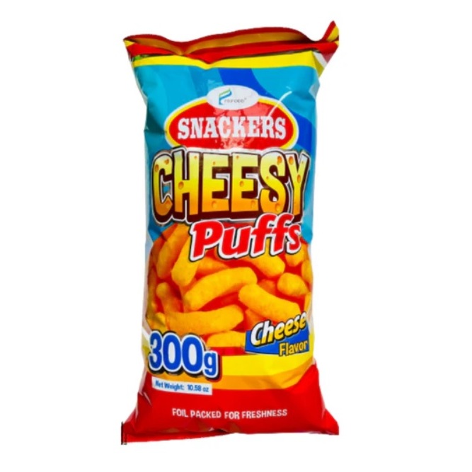 Prifood Snackers Cheesy Puff 300g - Snacks | Shopee Philippines
