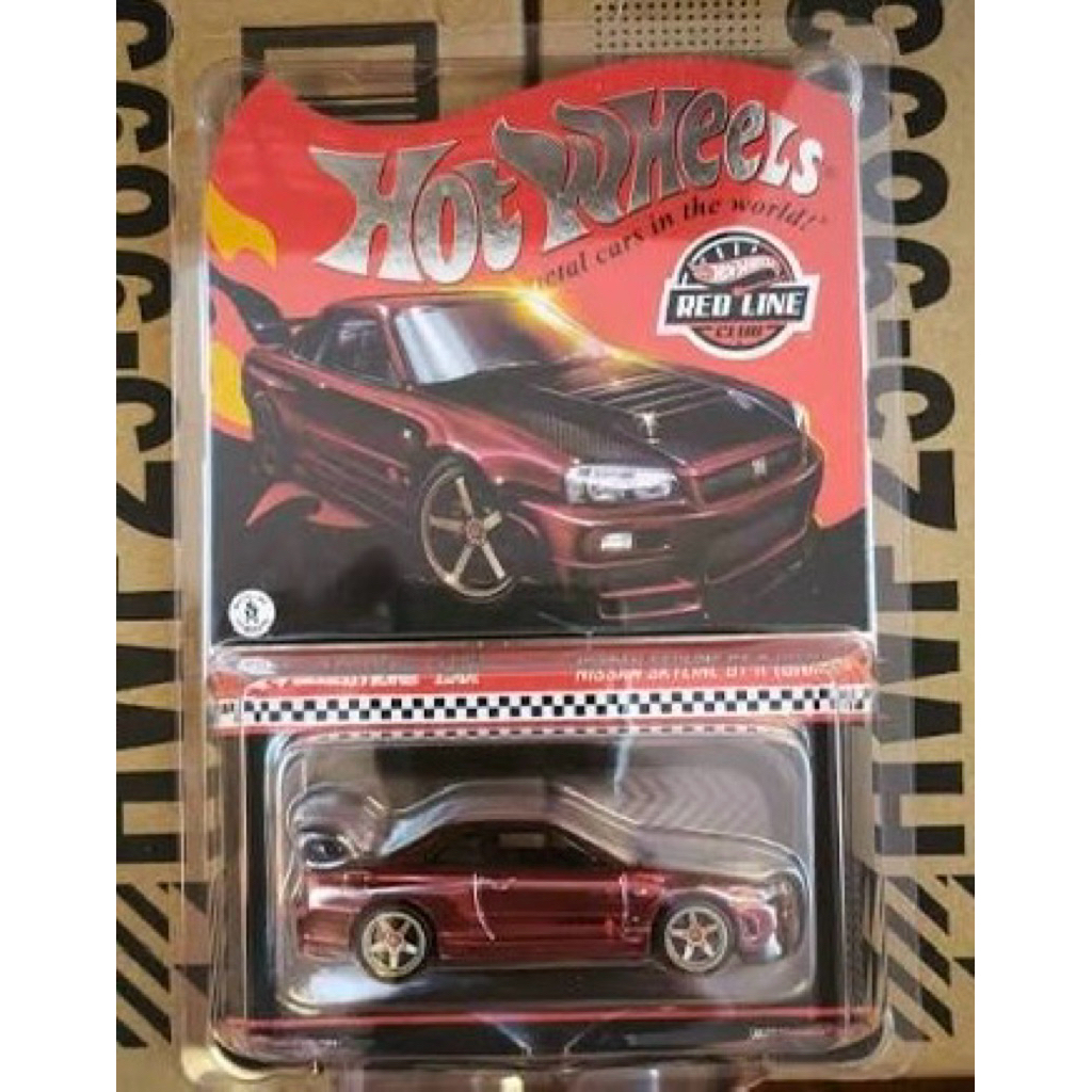 Hot Wheel RLC Nissan GTR R34 red | Shopee Philippines