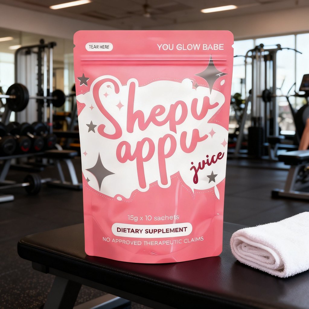 YOU GLOW BABE Shepu Appu Juice Supplement with Glutathione 15g x 10 ...