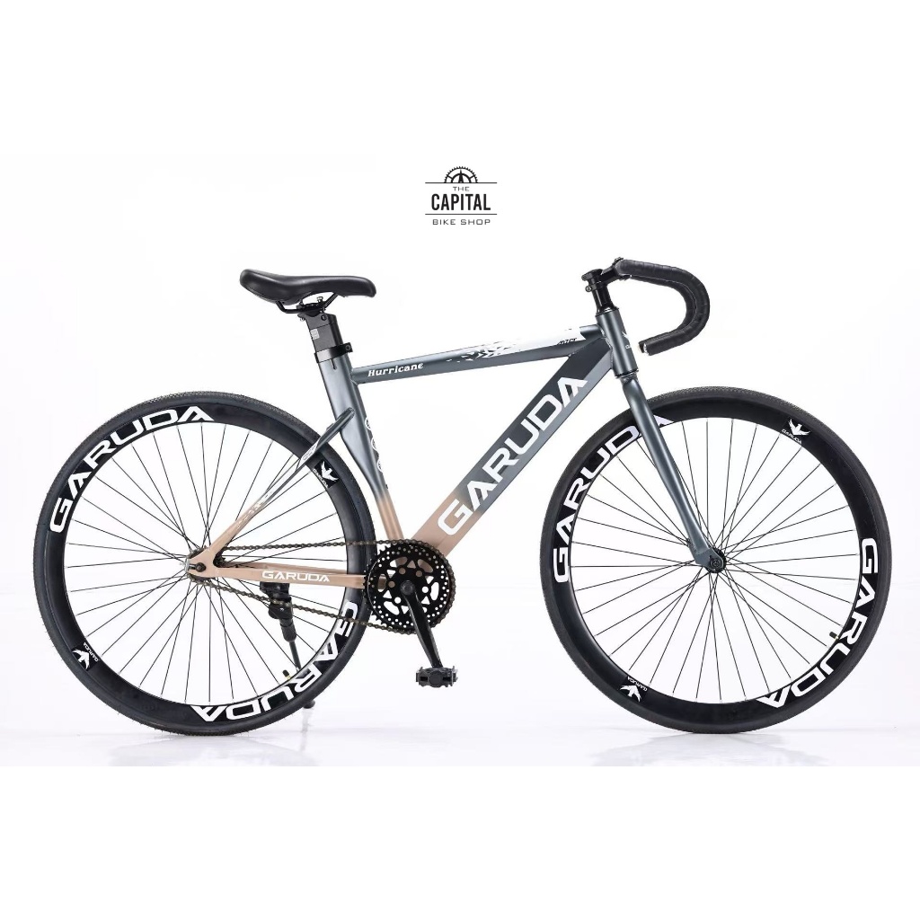 Garuda Hurracane Steel Fixed Gear Bicycle New 700c All Black Kit ...