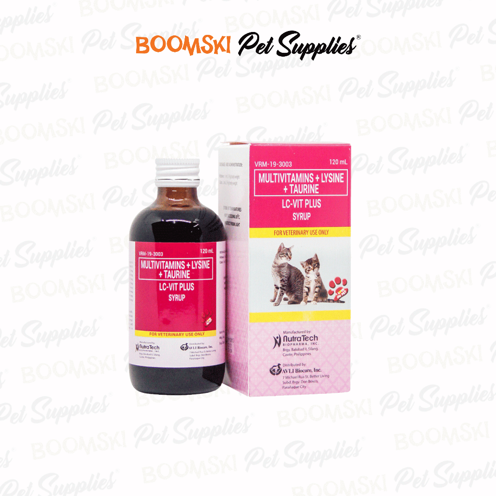 LC-VIT Plus Multivitamins Syrup for Cats and Kittens (Multivitamins ...