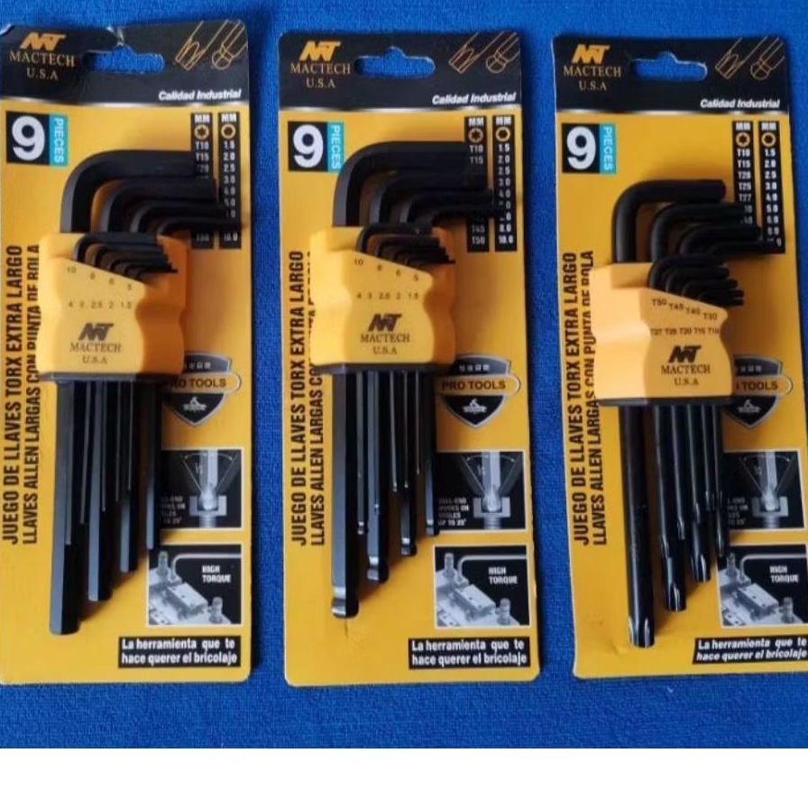 flyman Original 9pcs Allen wrench set) Standard)boll point)Flower ...