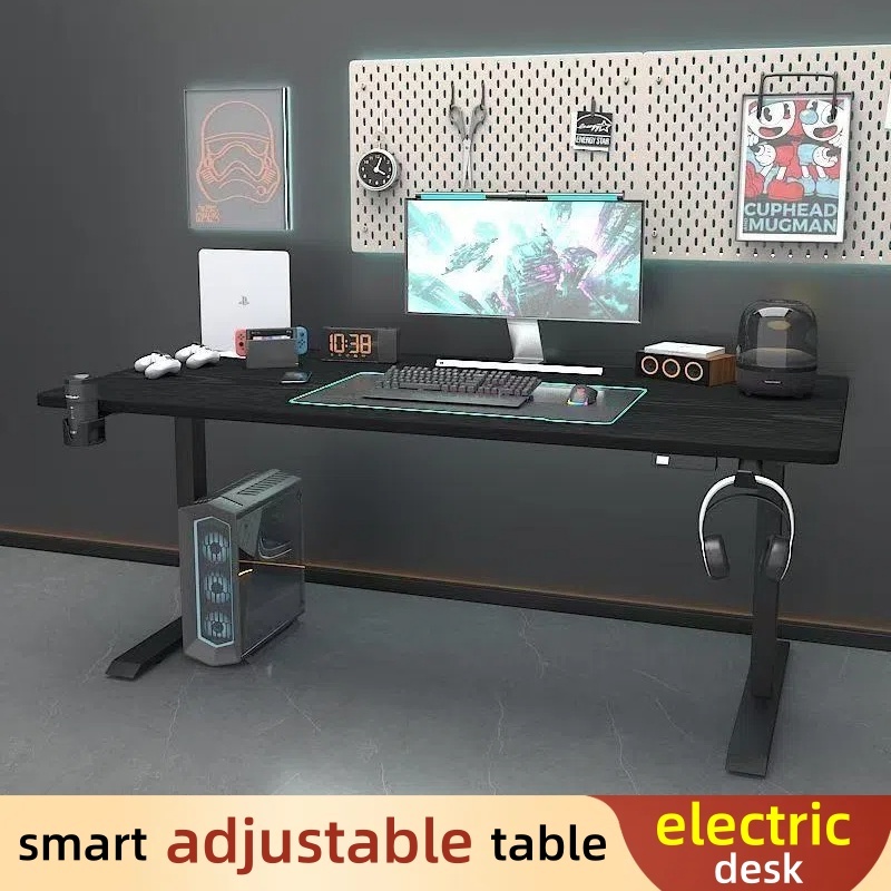 Electric Standing Desk Adjustable Height Computer Table Ergonomic ...