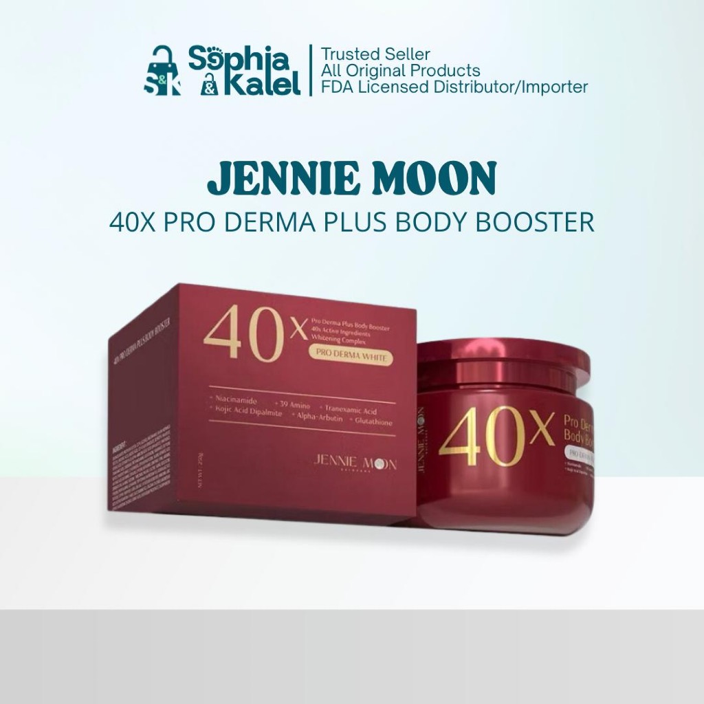 Jennie Moon Pro Derma Plus Body Booster - 40X Active Ingredients ...