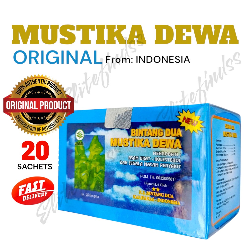 Mustika Dewa ORIGINAL from Indonesia Herbal Tea | Shopee Philippines