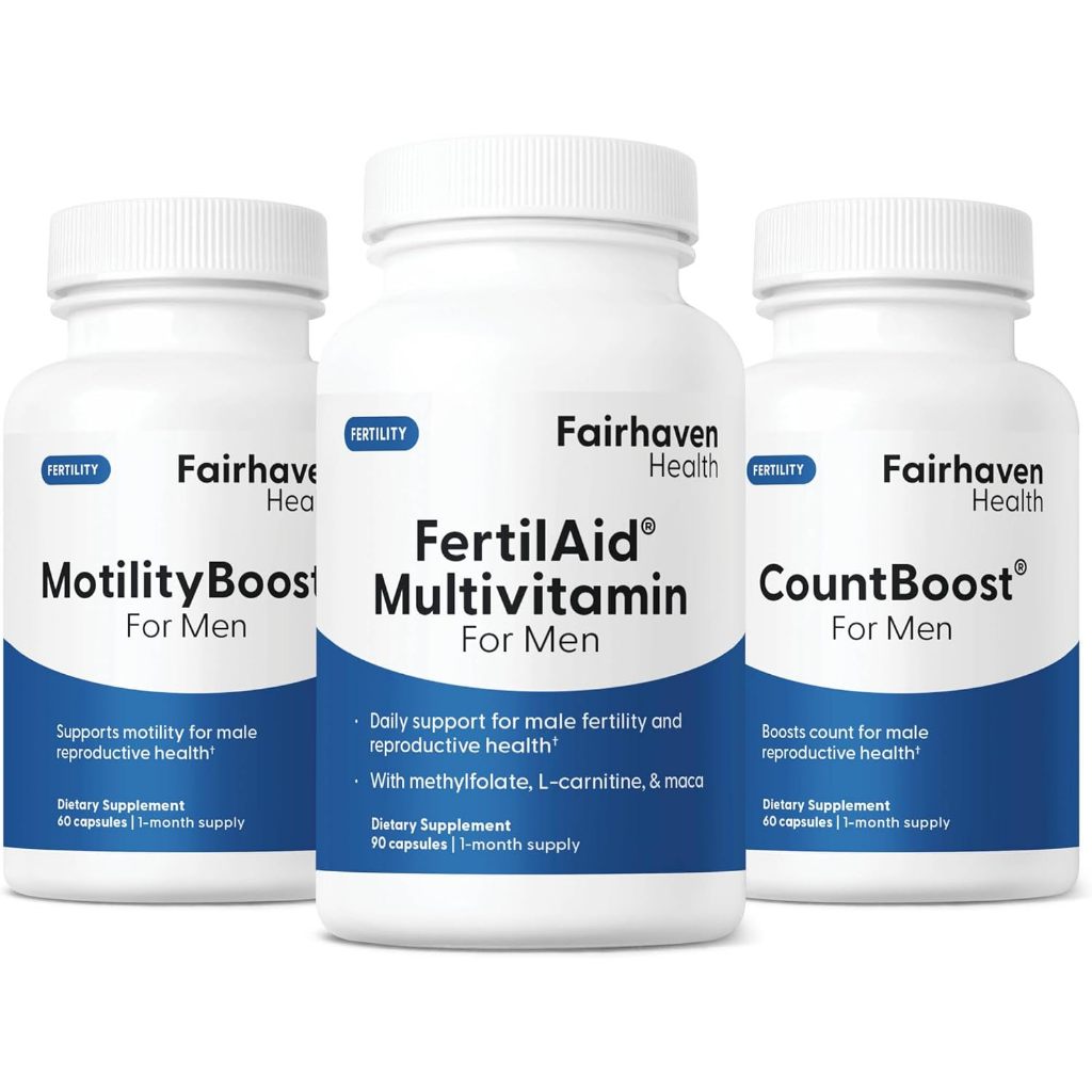 Fairhaven Health FertilAid for Men | FertilAid for Men, MotilityBoost ...