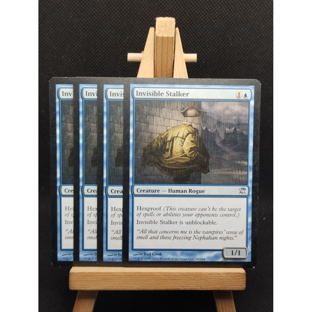 MTG Magic the Gathering Invisible Stalker | Shopee Philippines