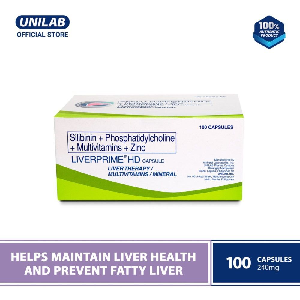 Liverprime HD 240mg 100s | Shopee Philippines
