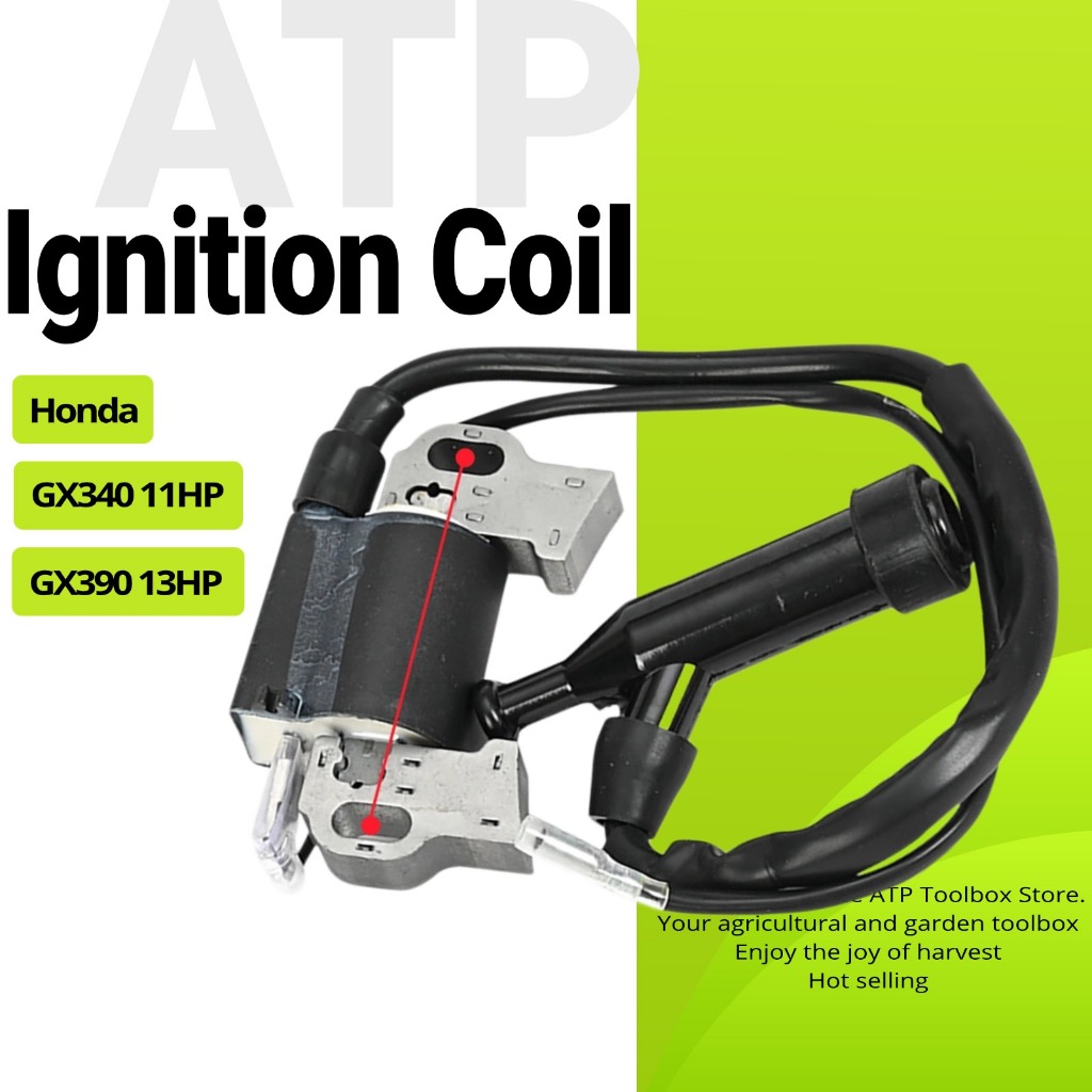 Ignition Coil For Honda GX340 11HP & GX390 13HP Tools Accessories Spare ...