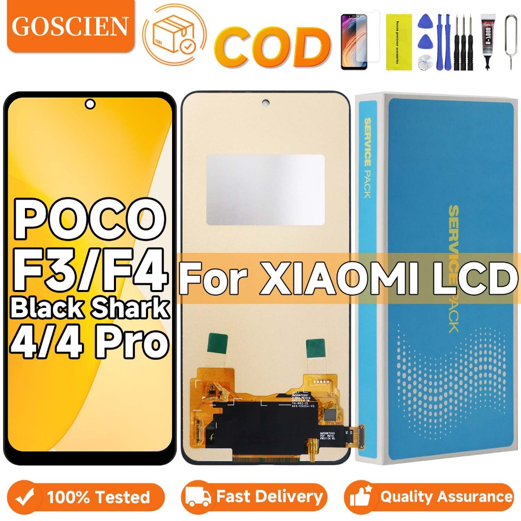 LCD For Xiaomi Poco F3/Poco F4/Black Shark 4/4 Pro LCD Display Touch ...
