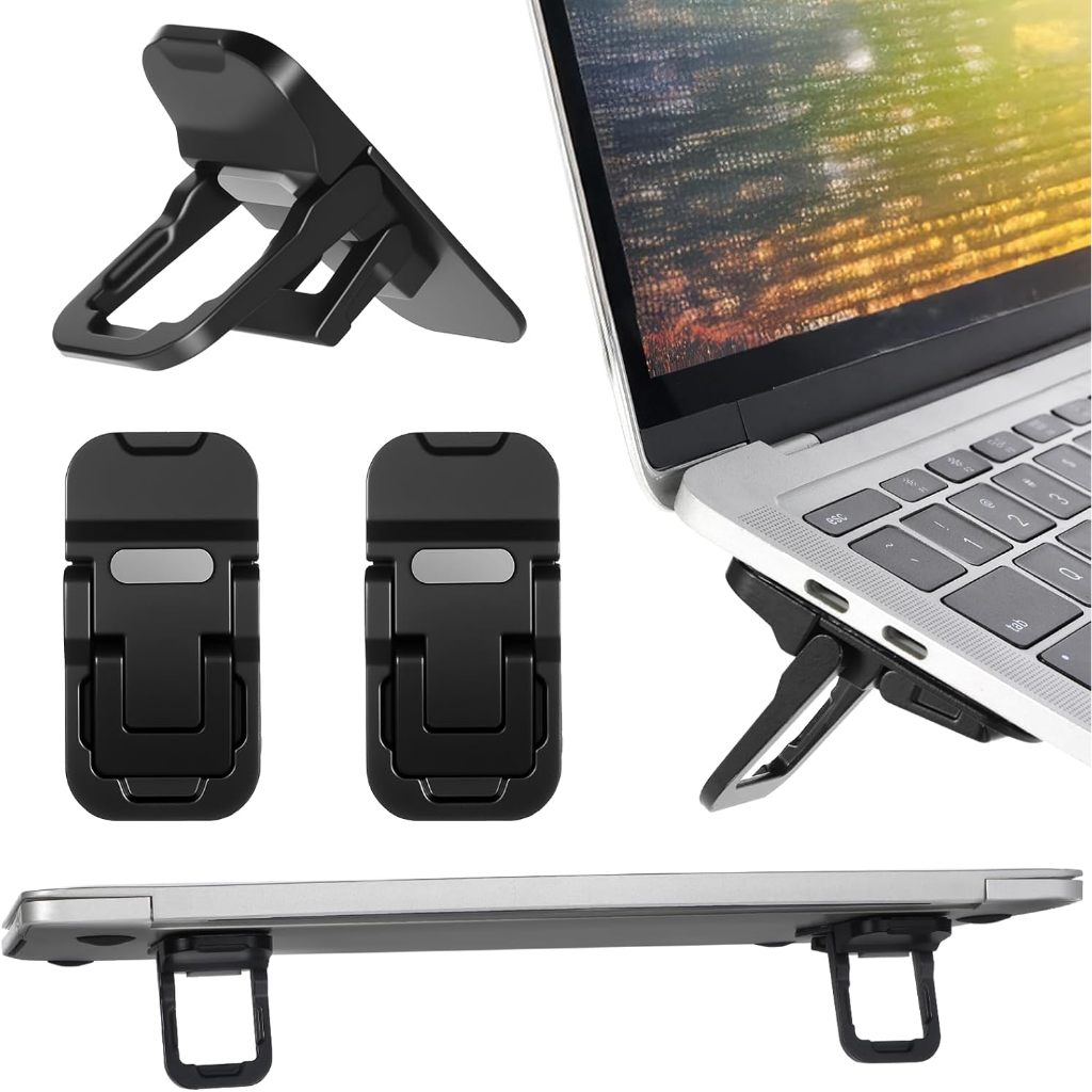 Mini Portable Laptop Stand, Computer Keyboard Leg Rest, Laptop Folding ...