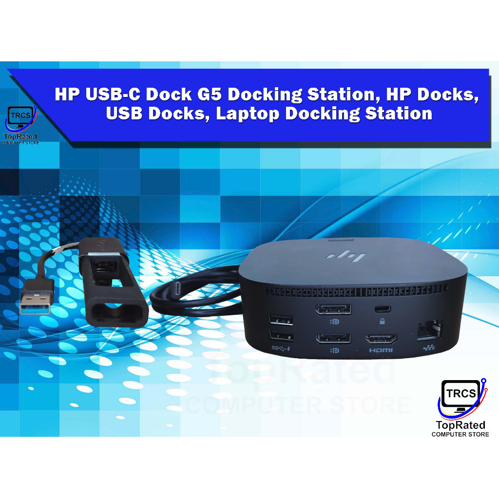 HP USB-C Dock G5 Docking Station, HP Docks, USB Docks, Laptop Docking ...
