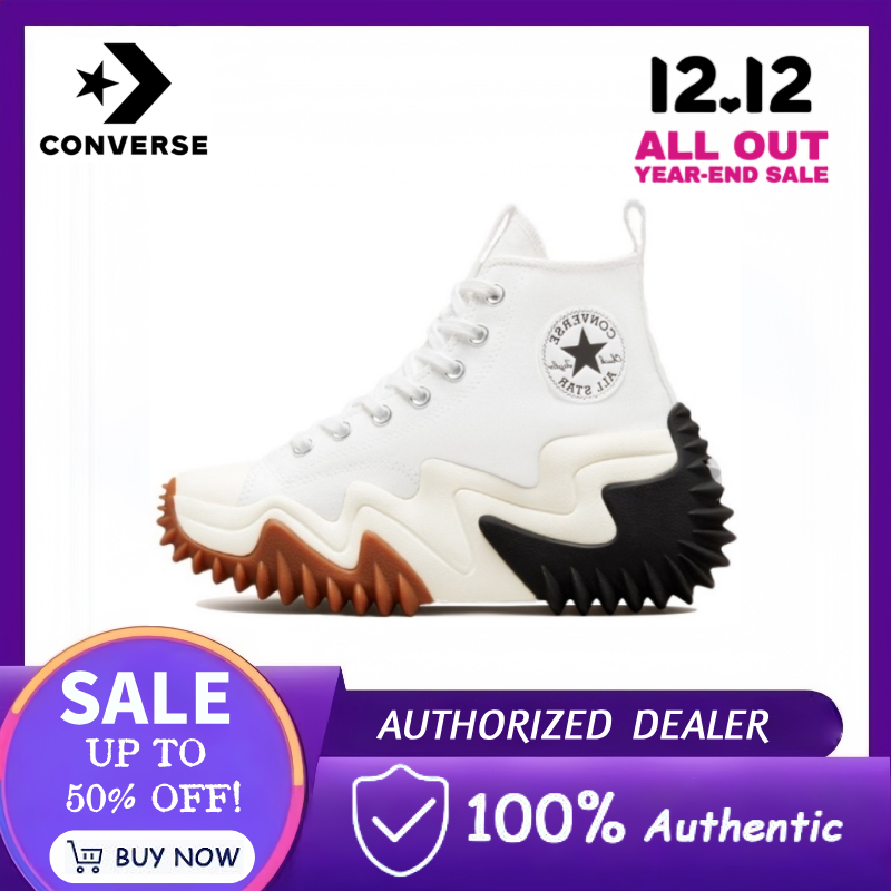 【100% Legit】Converse Run Star Motion Chuck Taylor White Unisex High Top ...