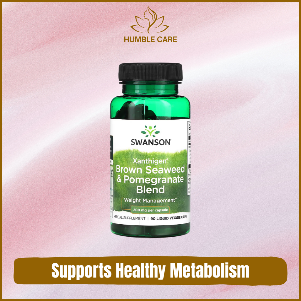 Humble Care | Swanson, Xanthigen Brown Seaweed & Pomegranate Blend ...