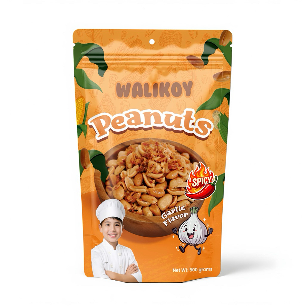 Garlic Flavored Peanuts / Mani (500 grams) | Shopee Philippines