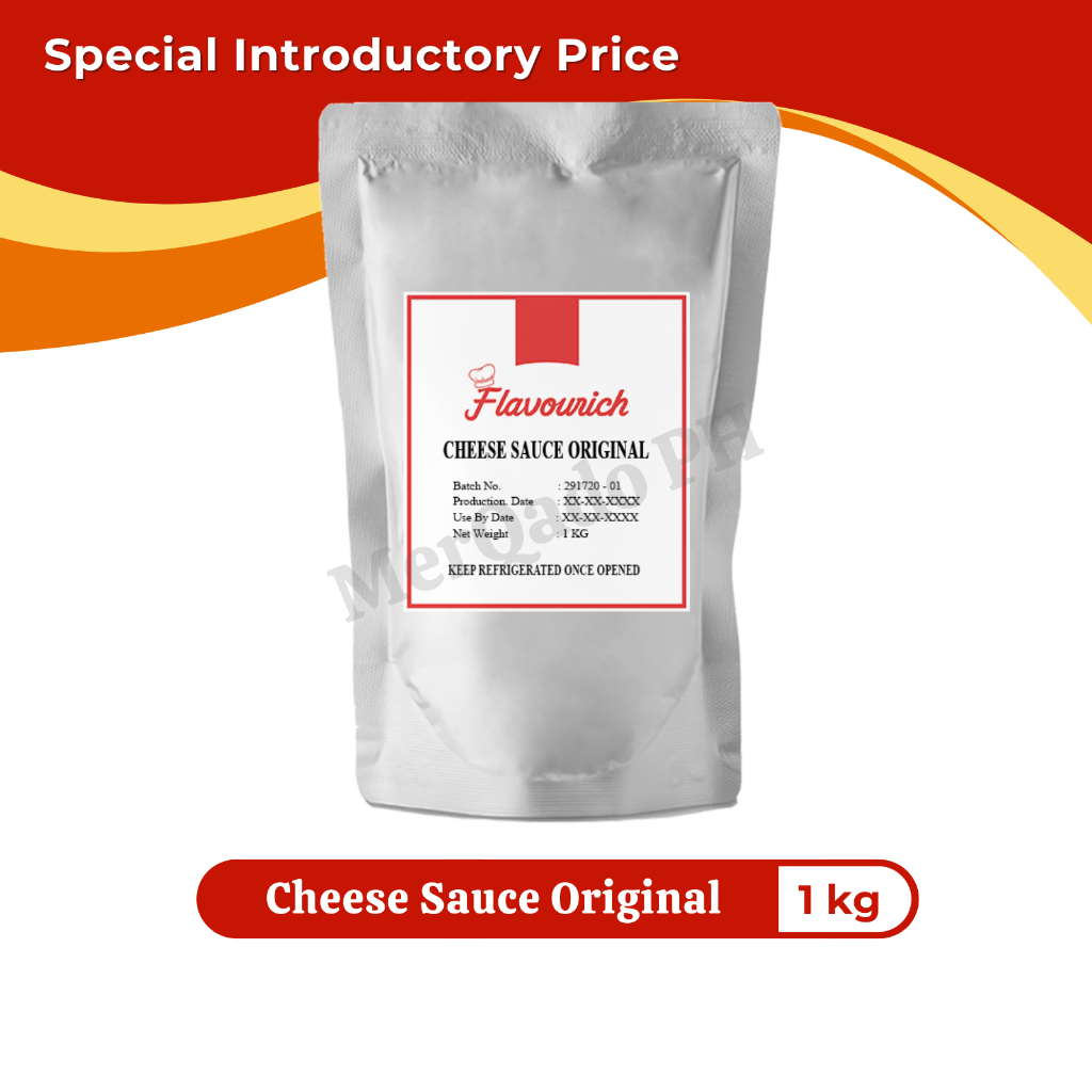 Flavourich Cheese Sauce Original (1kg) | Shopee Philippines