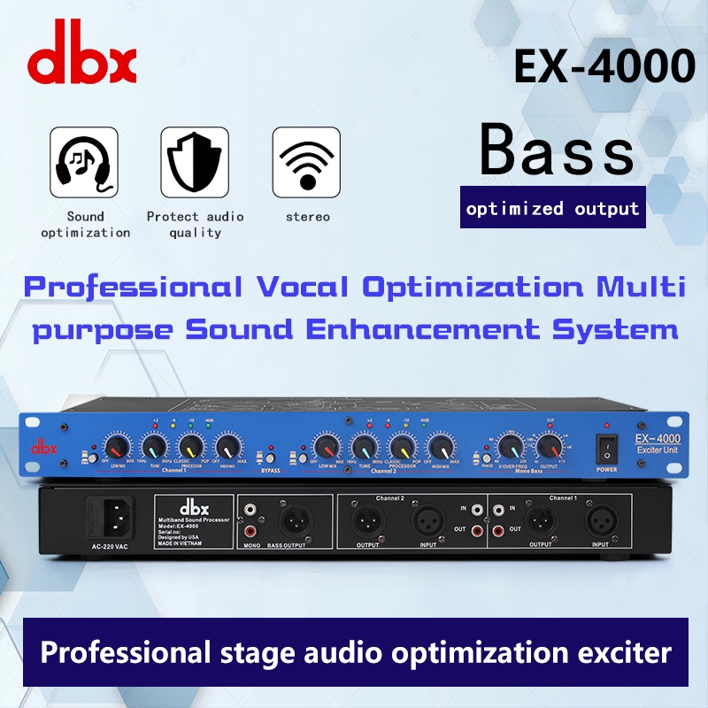 dbx EX-4000 Processor Professional Audio Aural Exciter Type EX-4000 ...