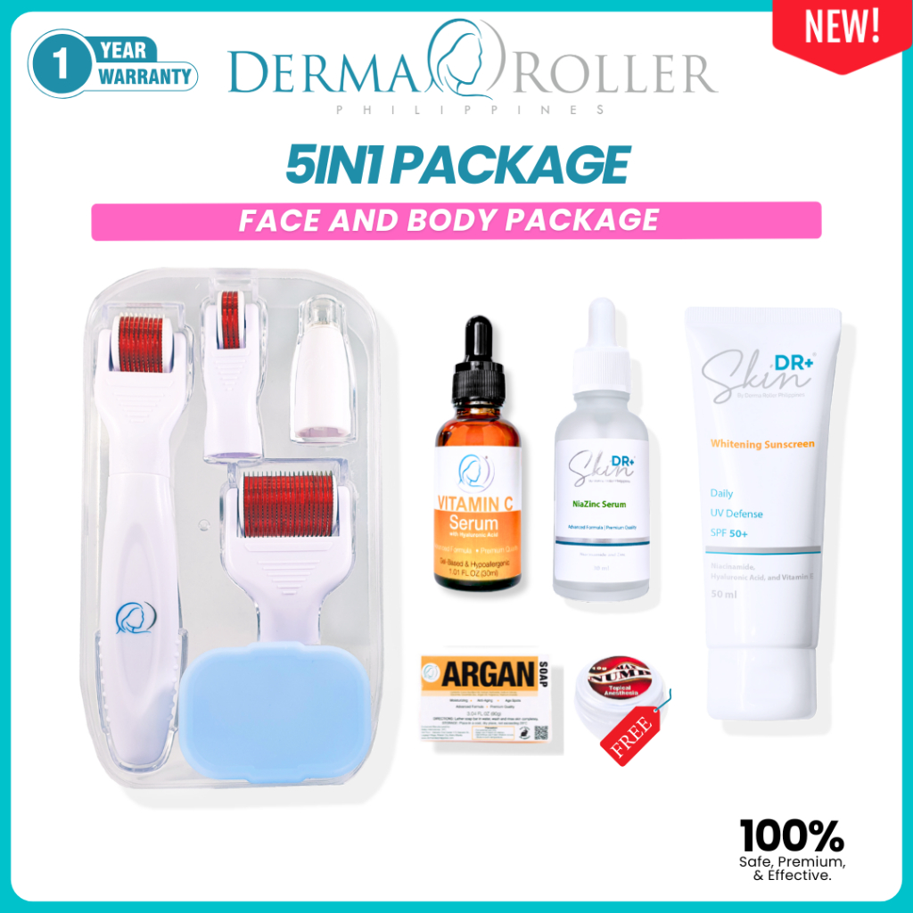5in1 PACKAGE by Derma Roller Philippines (FACE AND BODY PACKAGE ...