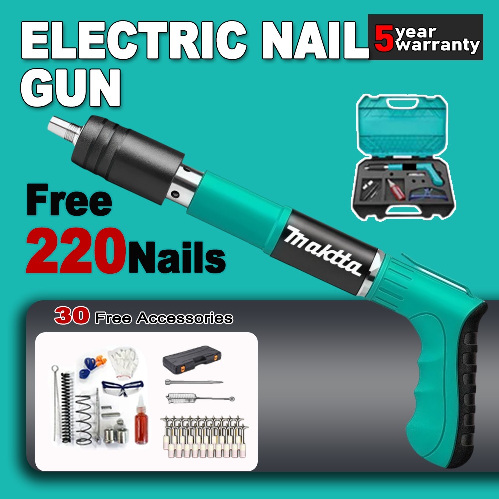 Manual Nail Gun Original Steel Nails Gun For Concrete Rivet Tool Heavy ...