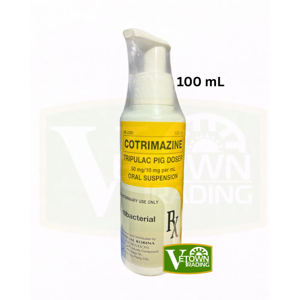 COTRIMAZINE 100 mL Oral Suspension | Tripulac Pig Doser | Shopee ...