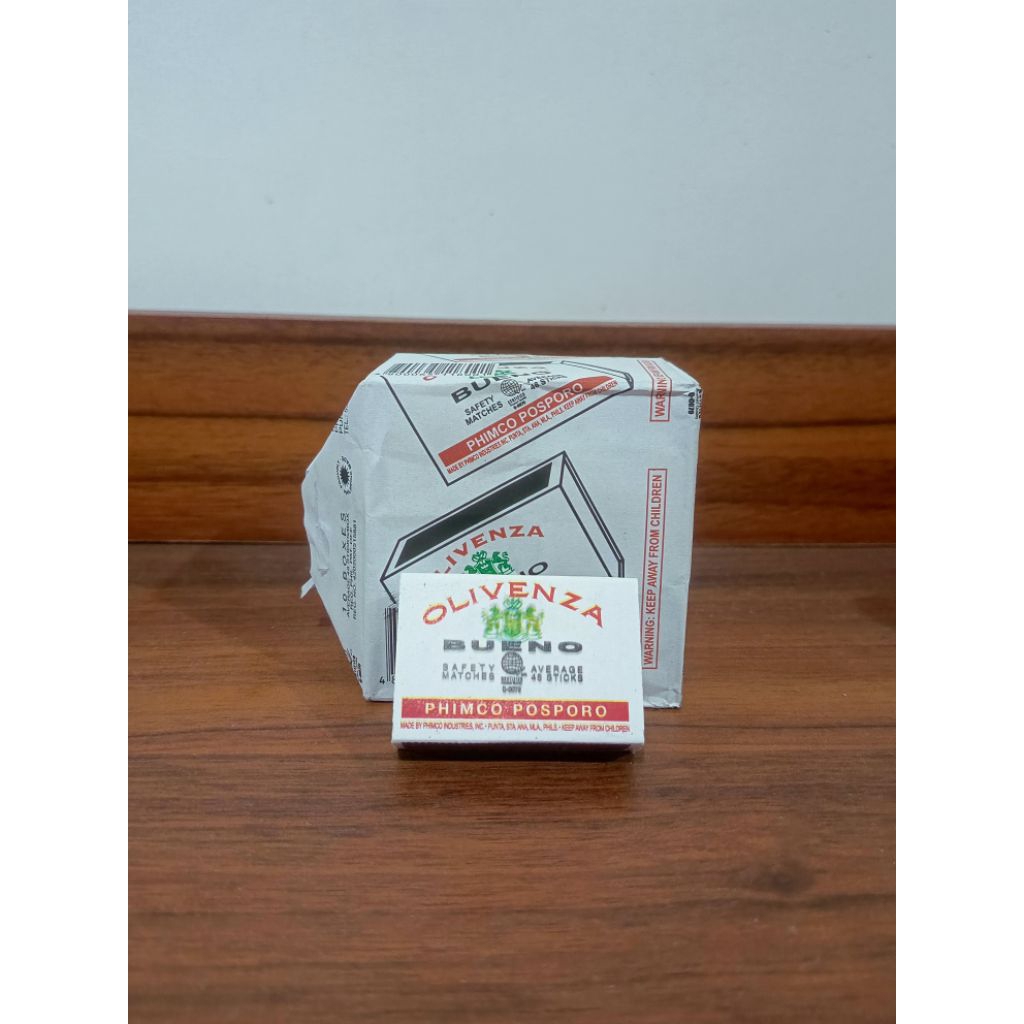 PER PACK BUENO POSPORO (10BOXES) 48 MATCHES PER BOX | Shopee Philippines