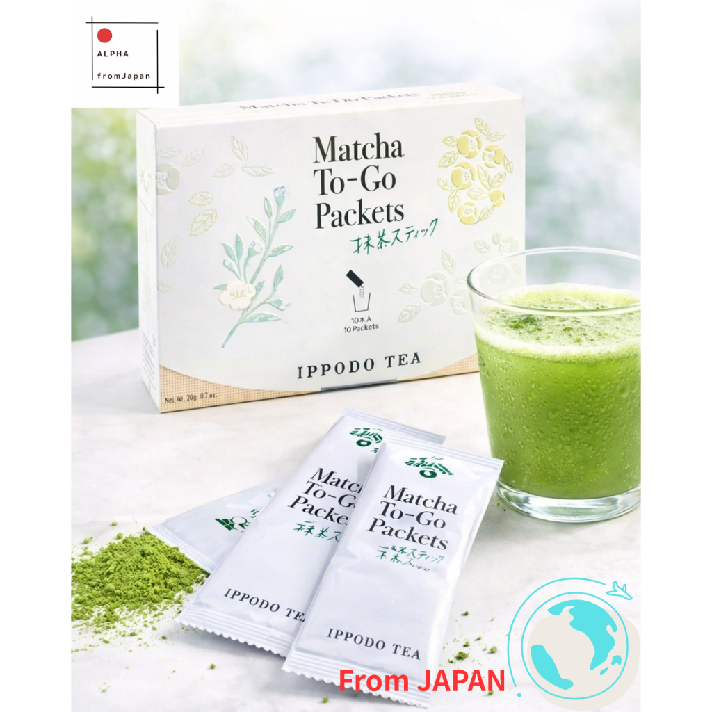 Ippodo Matcha Stick 10sticks/Japanese Matcha Green Tea/Smooth&Balanced ...