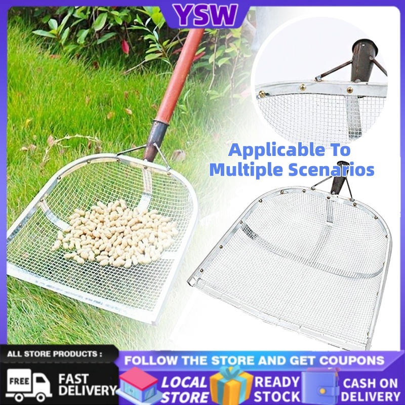 Leaking Soil Shovel Steel Agricultural Filter Screen Sieve Soil Shovel ...