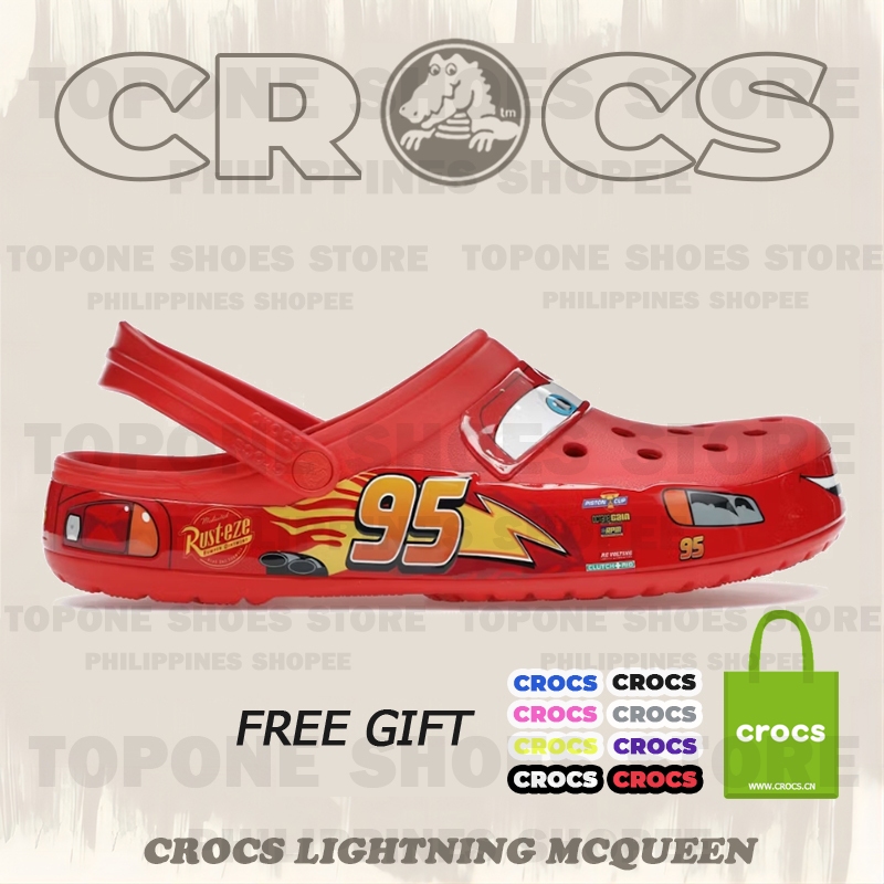 Crocs Lightning McQueen Unisex Classic Clog Sndals Fashions Slippers ...