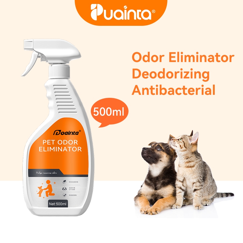 PUAINTA Pet Odor Eliminator for Dog and Cat Disinfectant Spray For ...