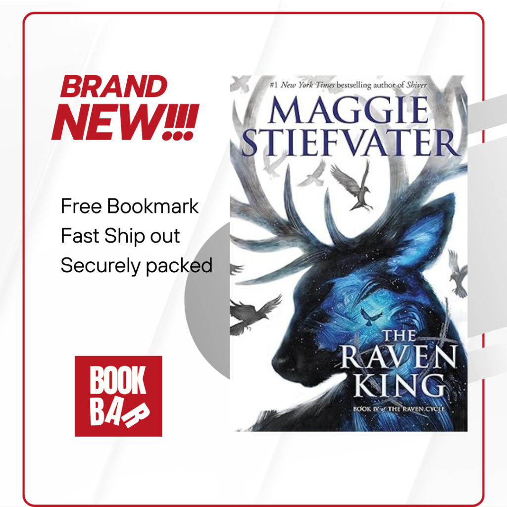 The Raven King (The Raven Cycle, Book 4) by Maggie Stiefvater | Shopee ...