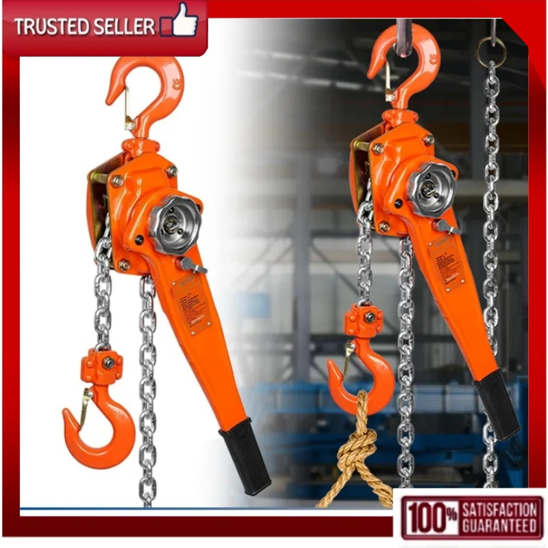 CHAIN BLOCK LEVER BLOCK RATCHET PULLER LEVER CHAIN HOIST MANUAL BLOCK ...