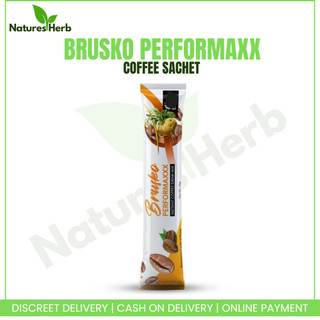 Brusko Performaxx Instant Coffee Drink Mix | Strong Coffee Taste | 1/3 ...