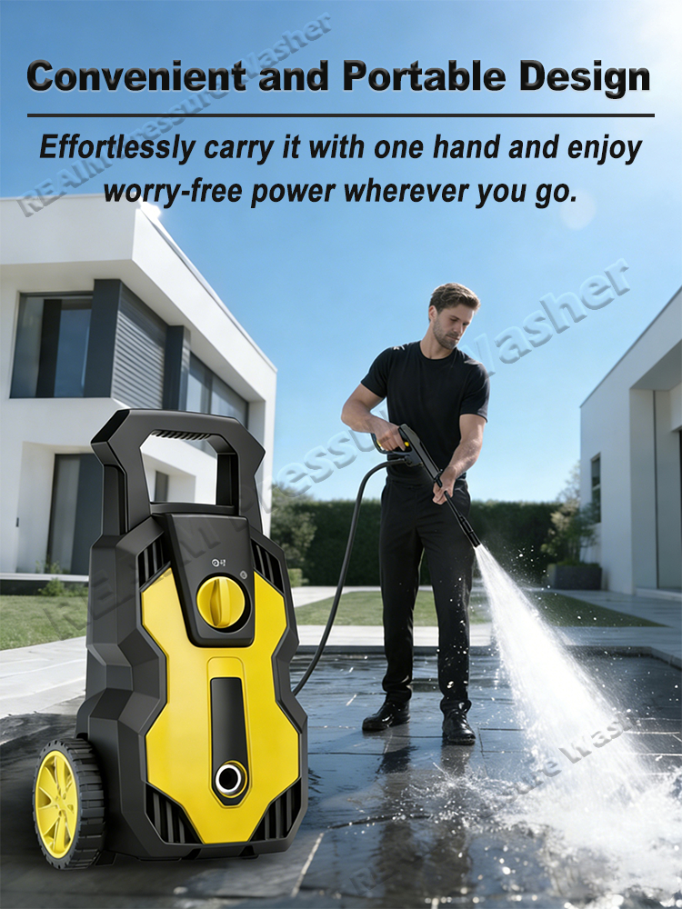 REAIM Pressure Washer Heavy Duty Portable Car Washer High Pressure ...