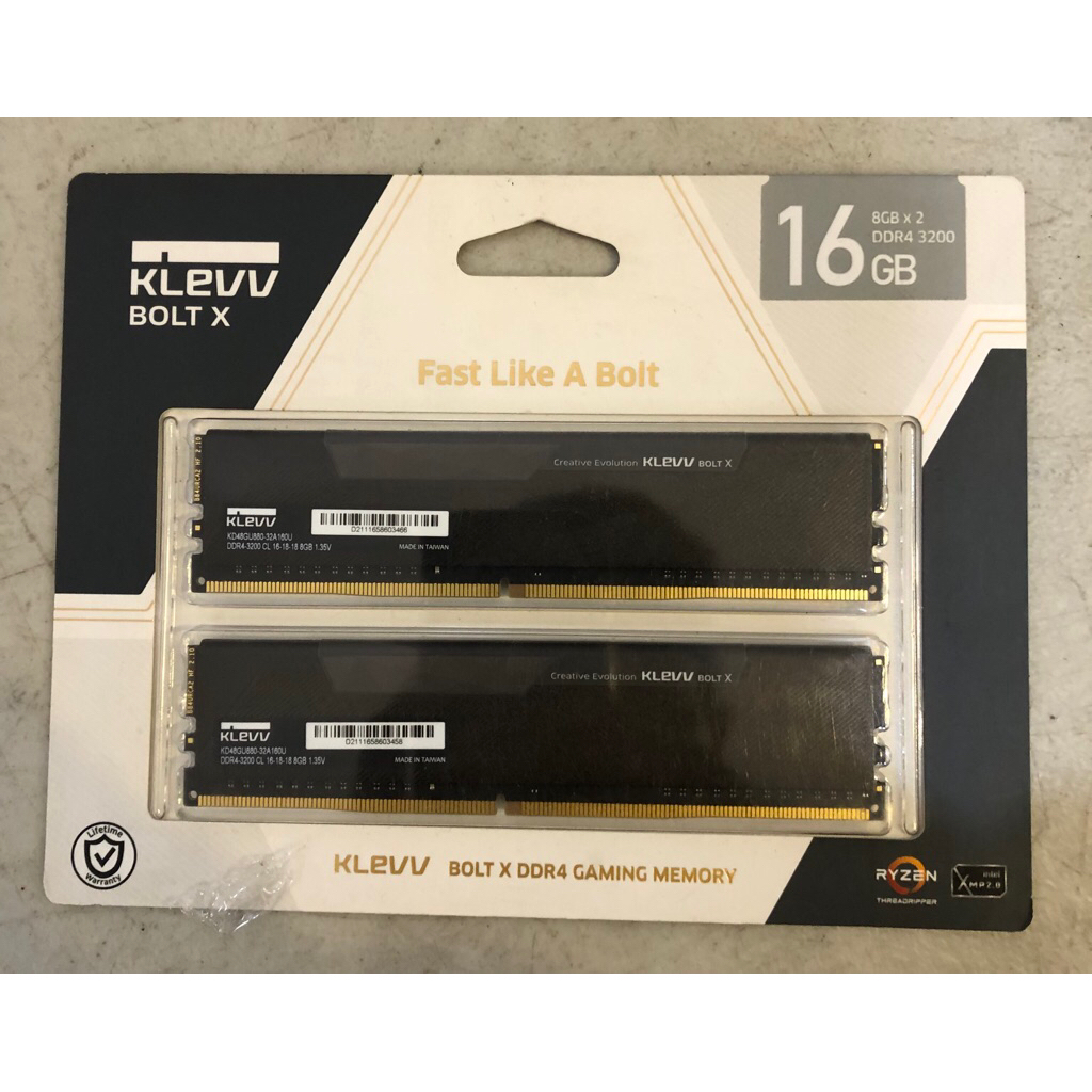 KLEVV BOLT 16GB DDR4 3200MHZ | Shopee Philippines