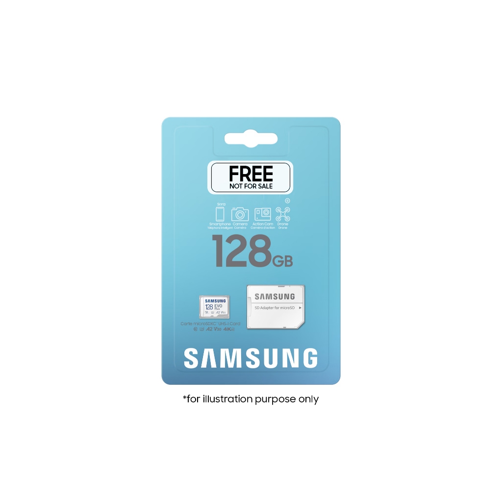 Samsung 128GB Memory Card(Freebie) NOT FOR SALE | Shopee Philippines