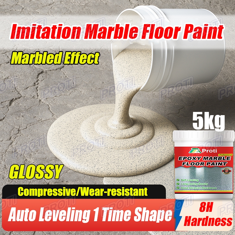 5KG Epoxy Colored Sand Self-Leveling Cement Floor Paint Imitating ...