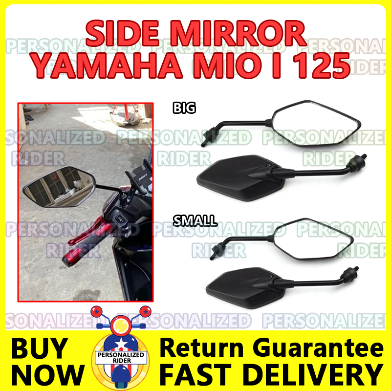 YAMAHA MIO I 125 Motorcycle Side Mirror - Black (Big / Small Size ...