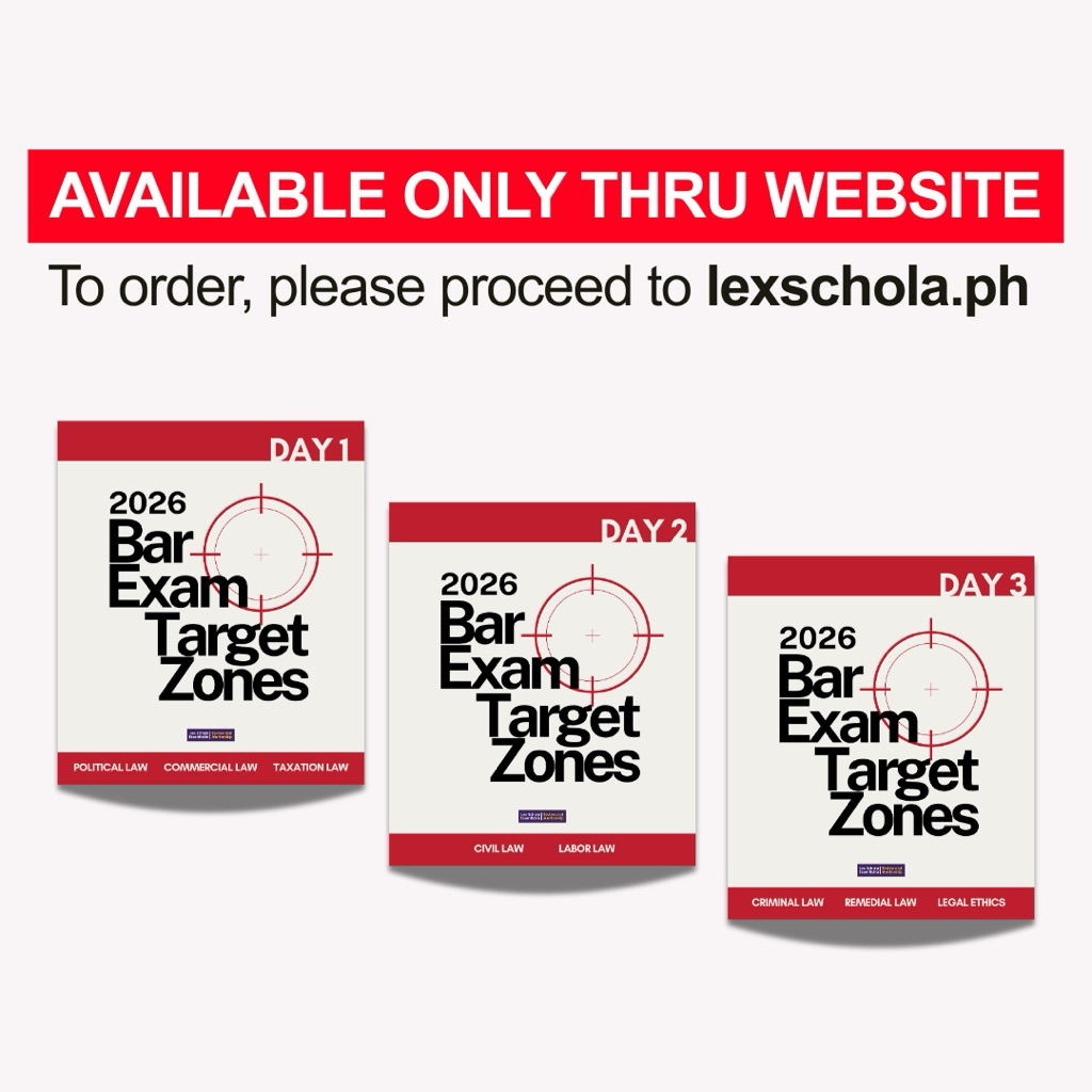 Bar Exam Target Zones Reviewer 2025 Edition | Shopee Philippines