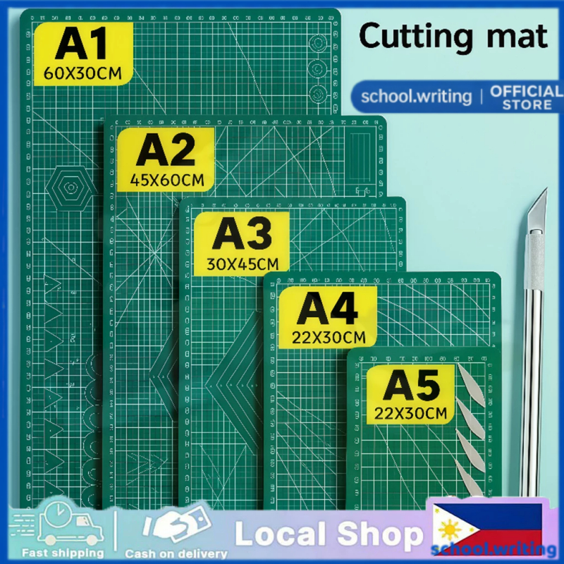 Cutting Mat PVC Cut Pad Patchwork A1 A2 A3 A4 A5 Tool Manual Double ...