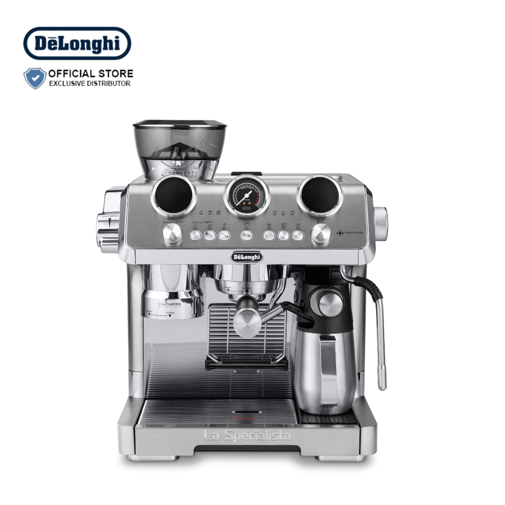 DeLonghi Manual Coffee Espresso Machine La Specialista Maestro Metal ...