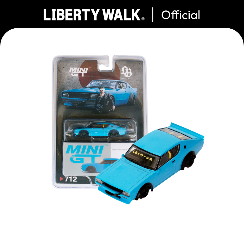Liberty Walk MINI GT 1/64 Nissan Skyline Kenmeri Blister Pack Limited ...