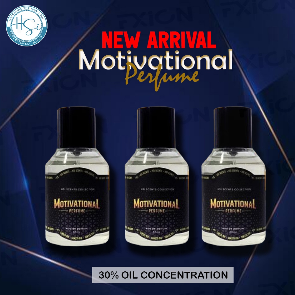 New Arrival Motivational Perfume 30% Oil Concentration 50ML by HSI ...