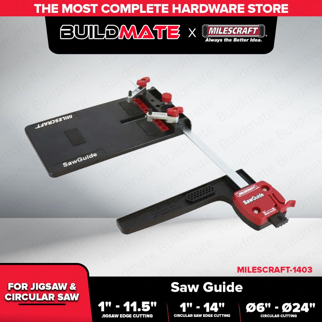BUILDMATE Milescraft Saw Guide Universal Edge Cutting SawGuide for ...