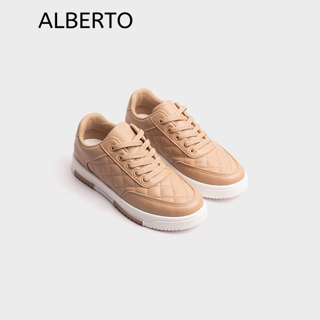 ALBERTO Women's Kayla Lace-up Sneakers | Shopee Philippines