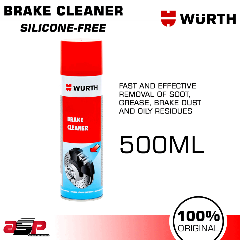 Wurth Brake Cleaner 500ml Standard / Basic | Shopee Philippines