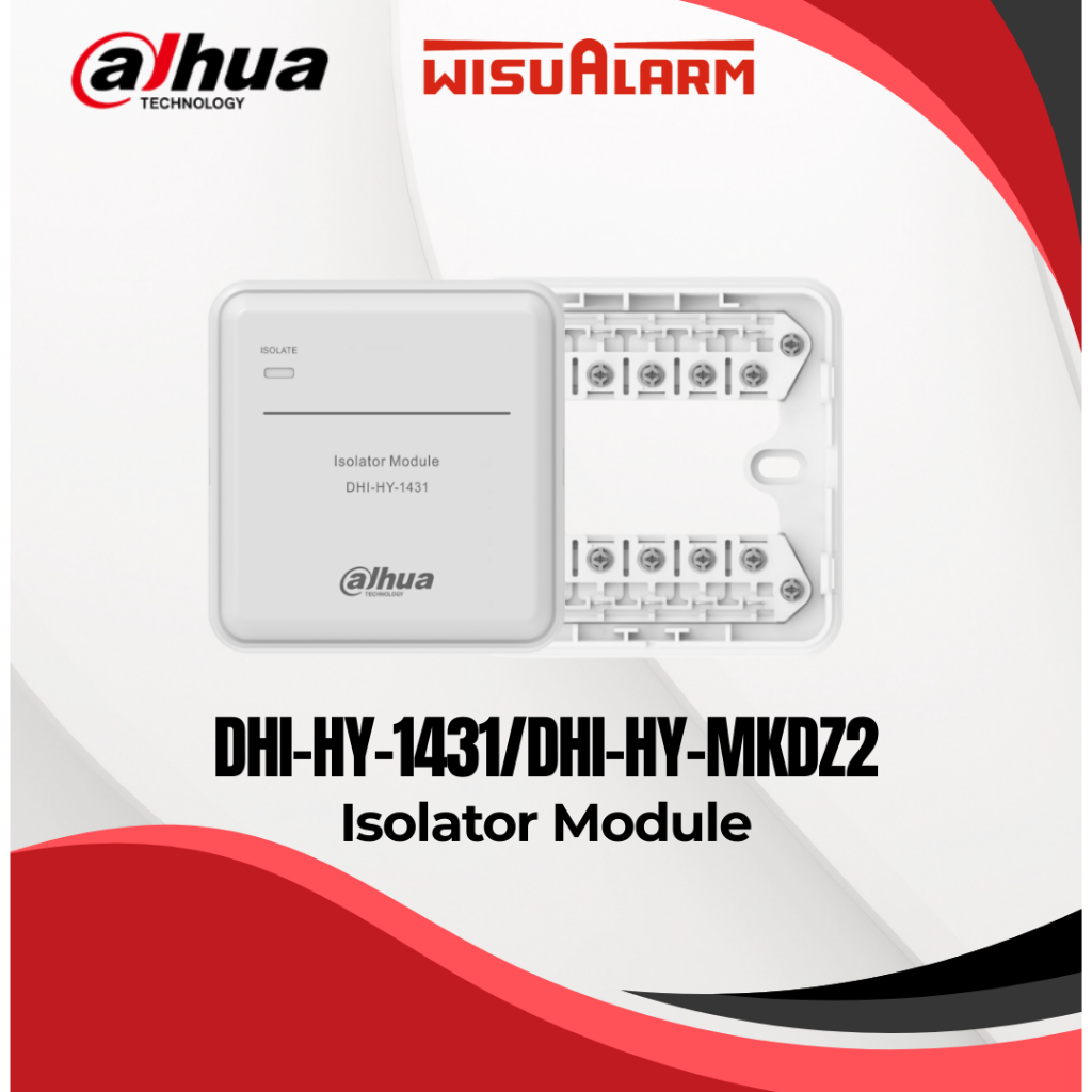 Fire Alarm Control Panel Dahua Isolator Module Locating at Intervals on ...