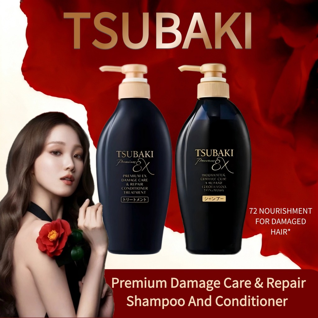 TSUBAKI Premium Damage Care & Repair Shampoo And Conditioner Direct ...
