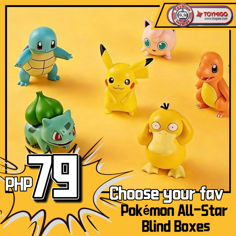 【mini Figures】pokémon All Star Blind Boxes Pikachu Figurines